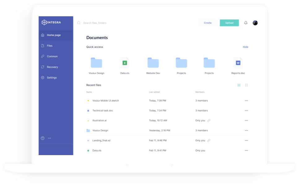 Integra ledger | Debut Infotech