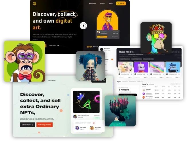 NFT Art Marketplace Development Company | Digital Artwork Marketplace